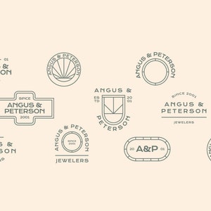 Minimalist Logo Templates Bundle 1 | Instant Download | Simple Vector ...