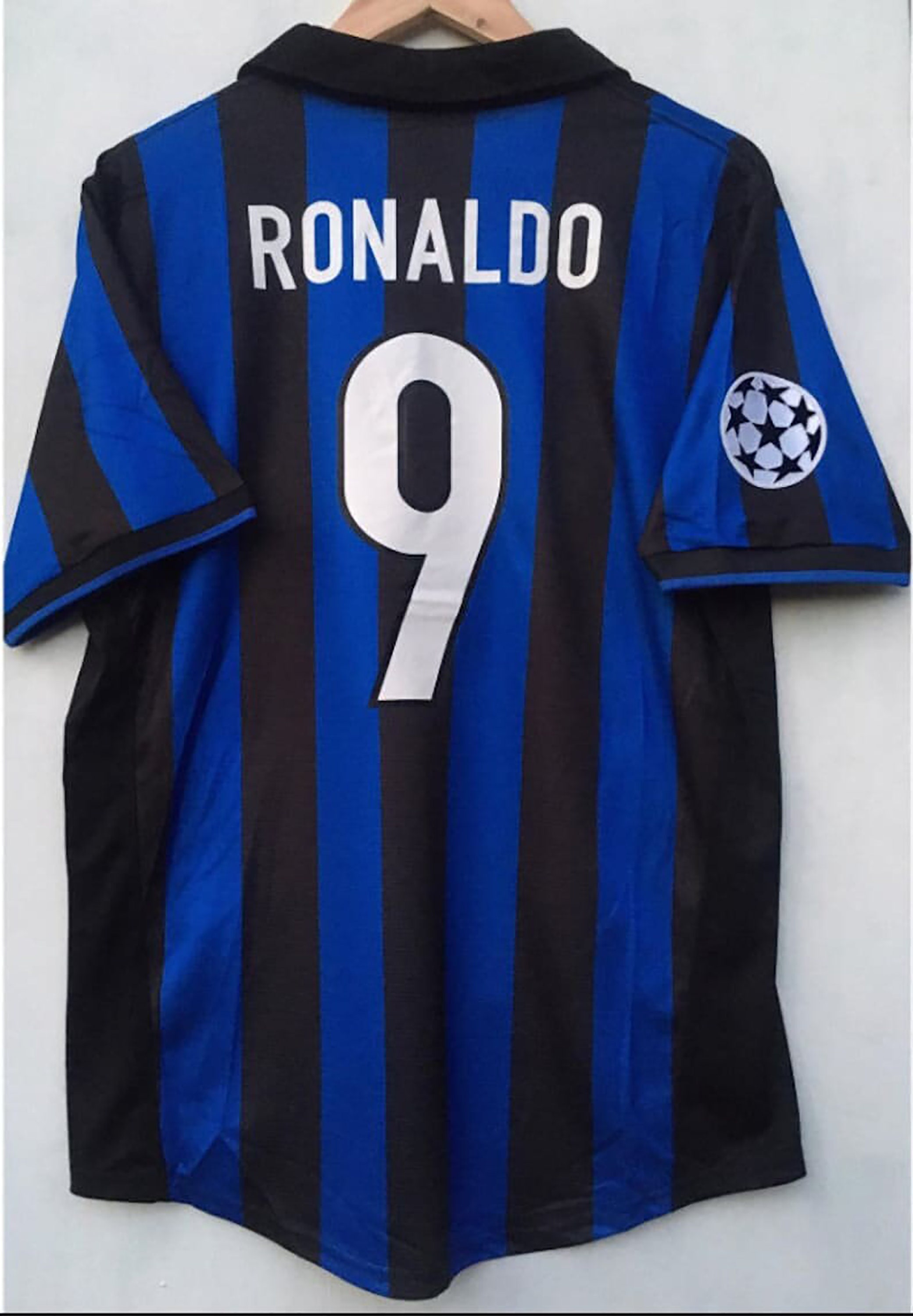 RONALDO 9 Inter Milan 1998/1999 Home Vintage Champions Short - Etsy UK
