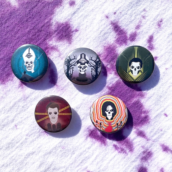Ghost Frontmen Badges | Etsy