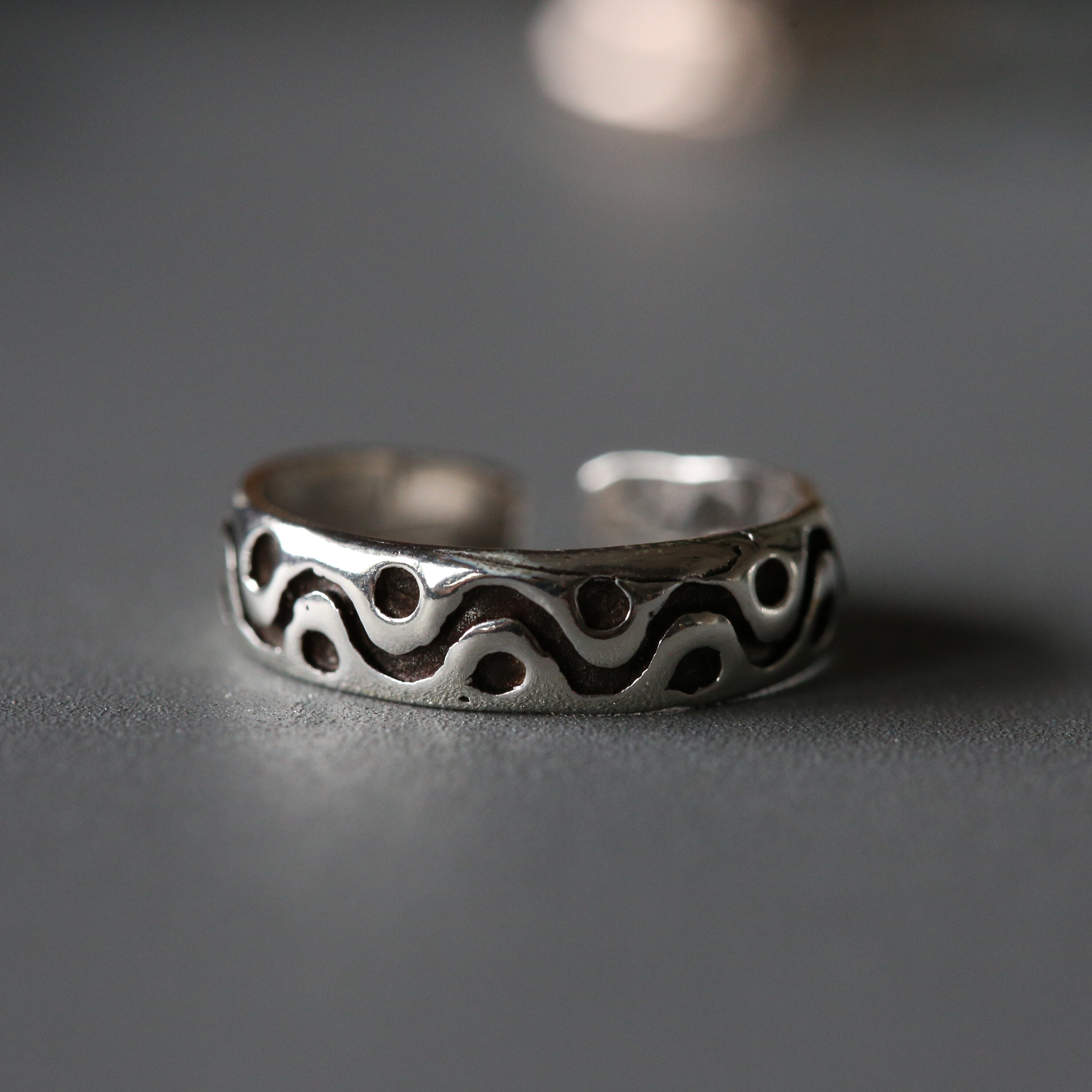 Silver Toe Ring Adjustable Toe Ring Adjustable Ring sterling Silver ...