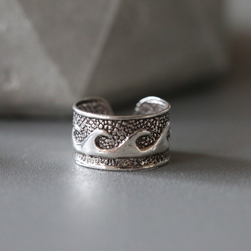 Ocean Wave Piercing - Etsy