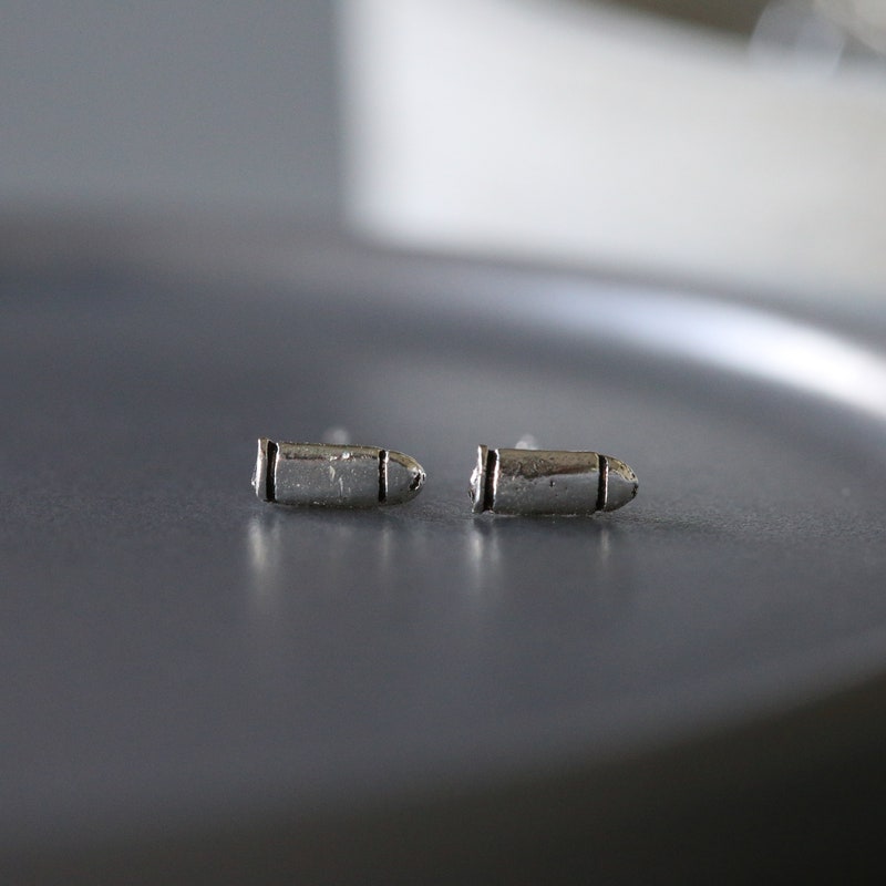 Bullet Earrings - Etsy