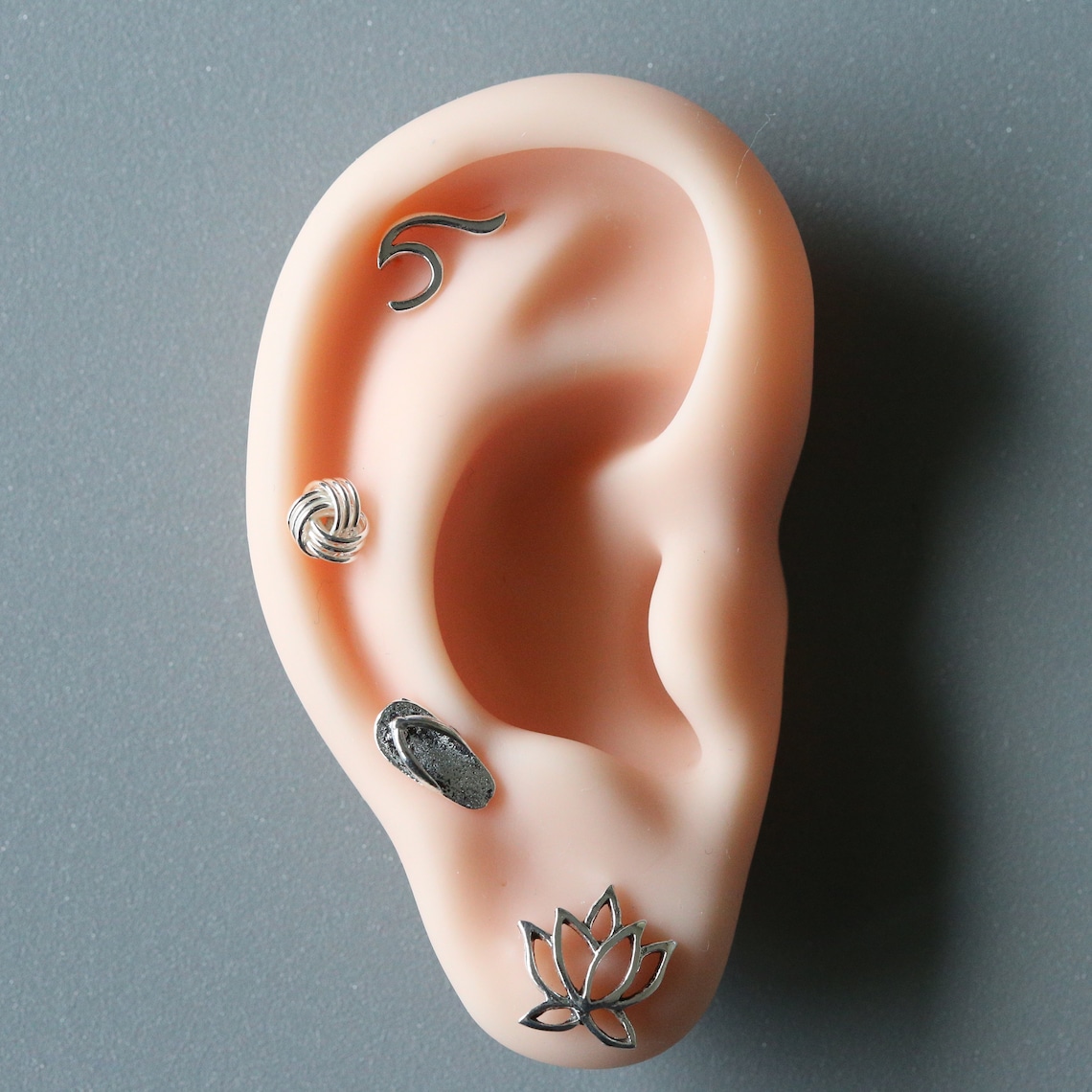 Flip Flop Ear Studs Silver Flip Flop Earrings Slipper - Etsy