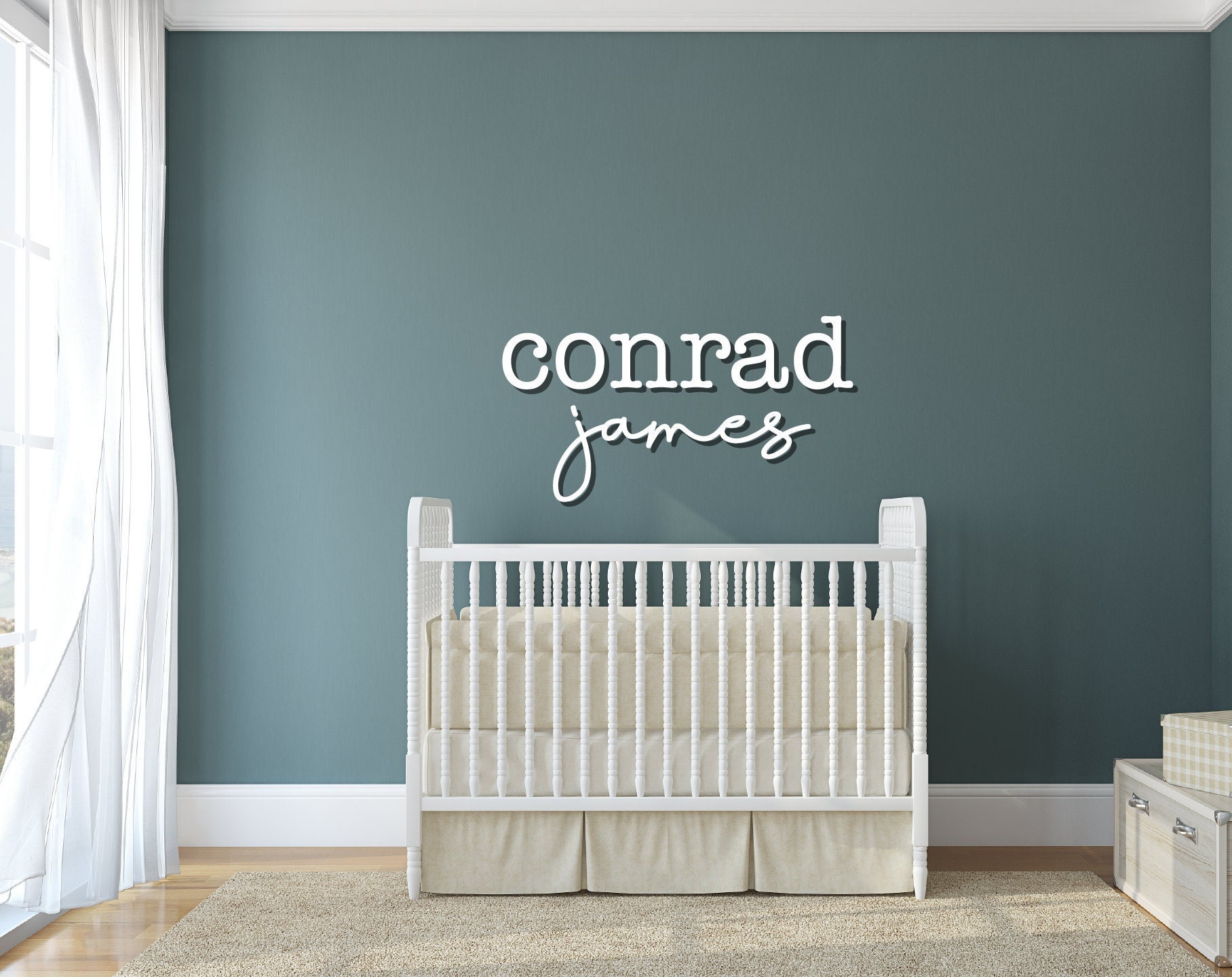 Baby Boy Name Sign Boy Nursery Name Sign Wooden Name Sign - Etsy