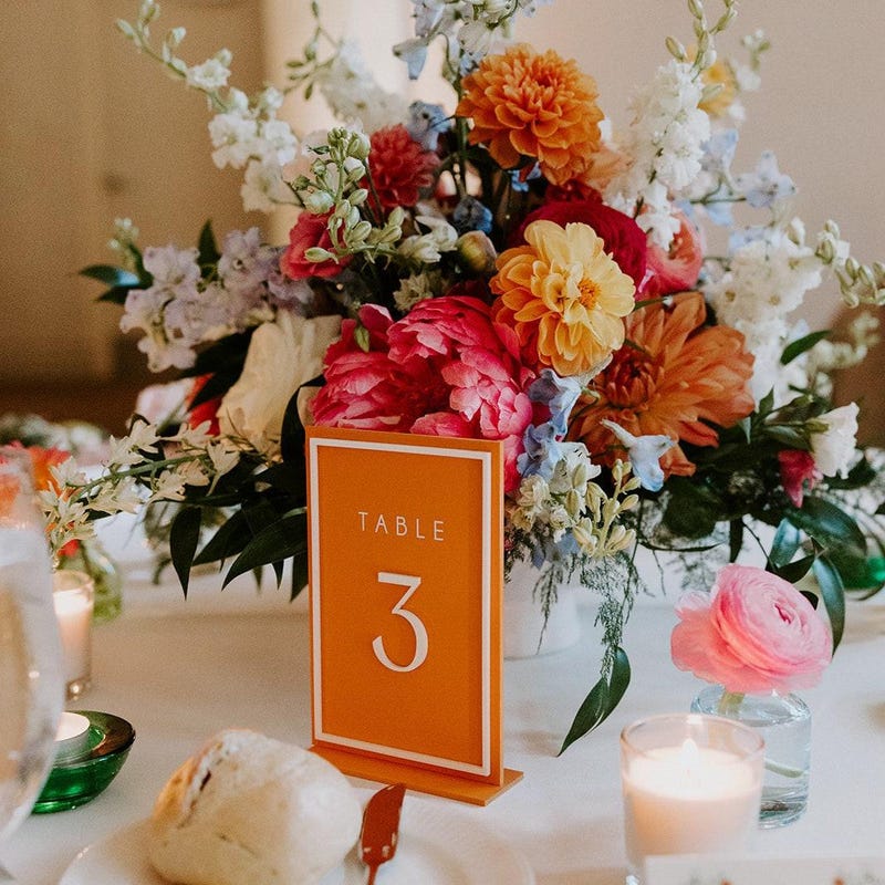Table Numbers - Etsy