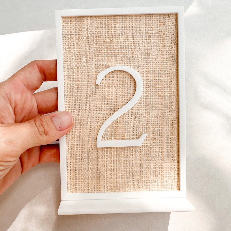Beach Table Numbers - Etsy