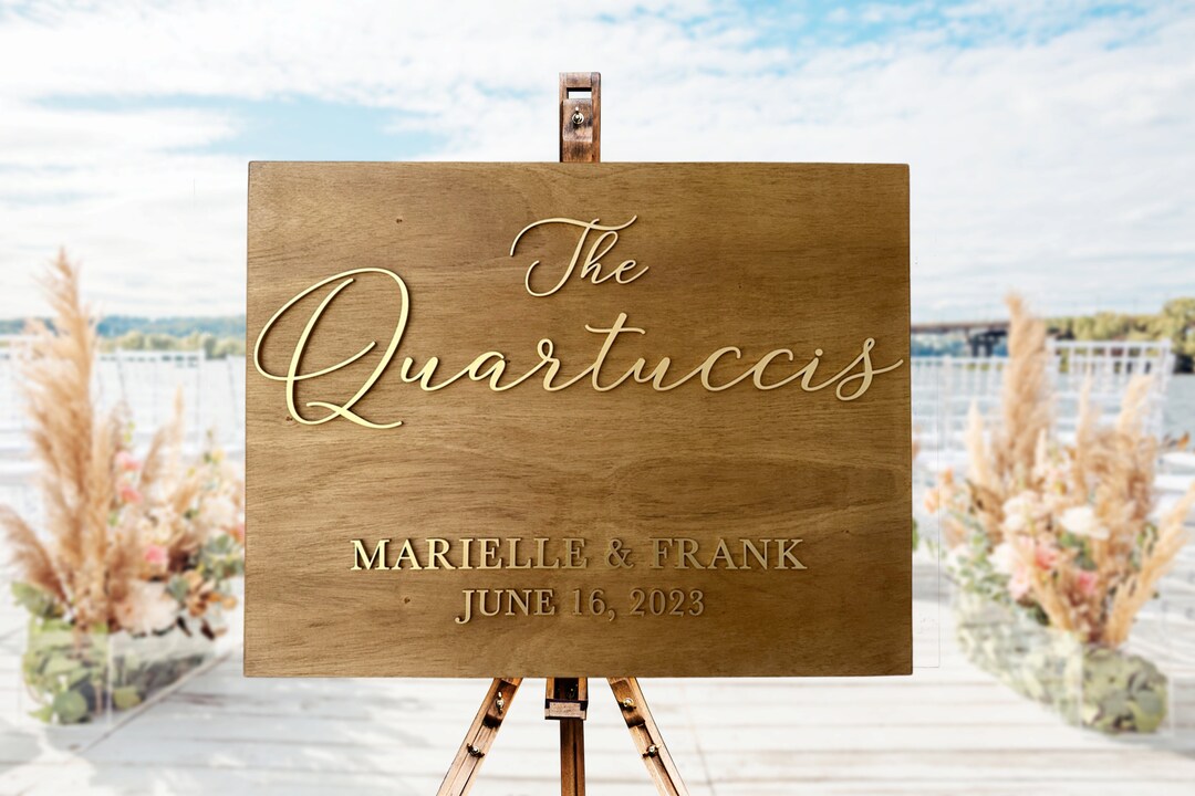 Wooden Wedding Sign, Wedding Sign, Rustic Wedding Sign, Boho Wedding ...