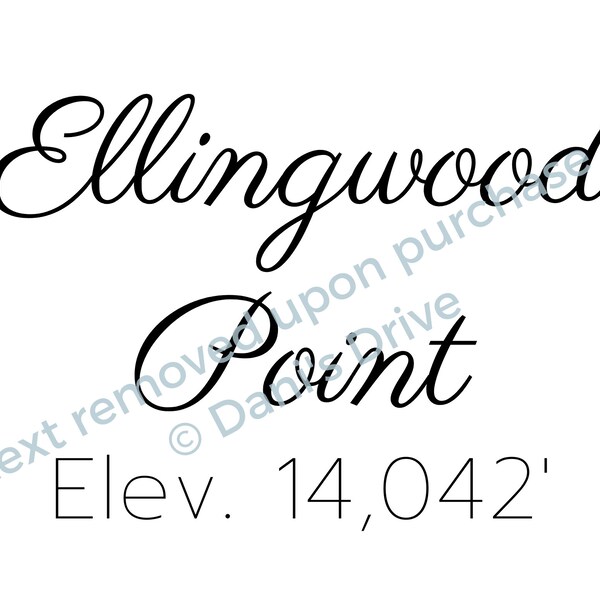 Elevation Signs - Etsy