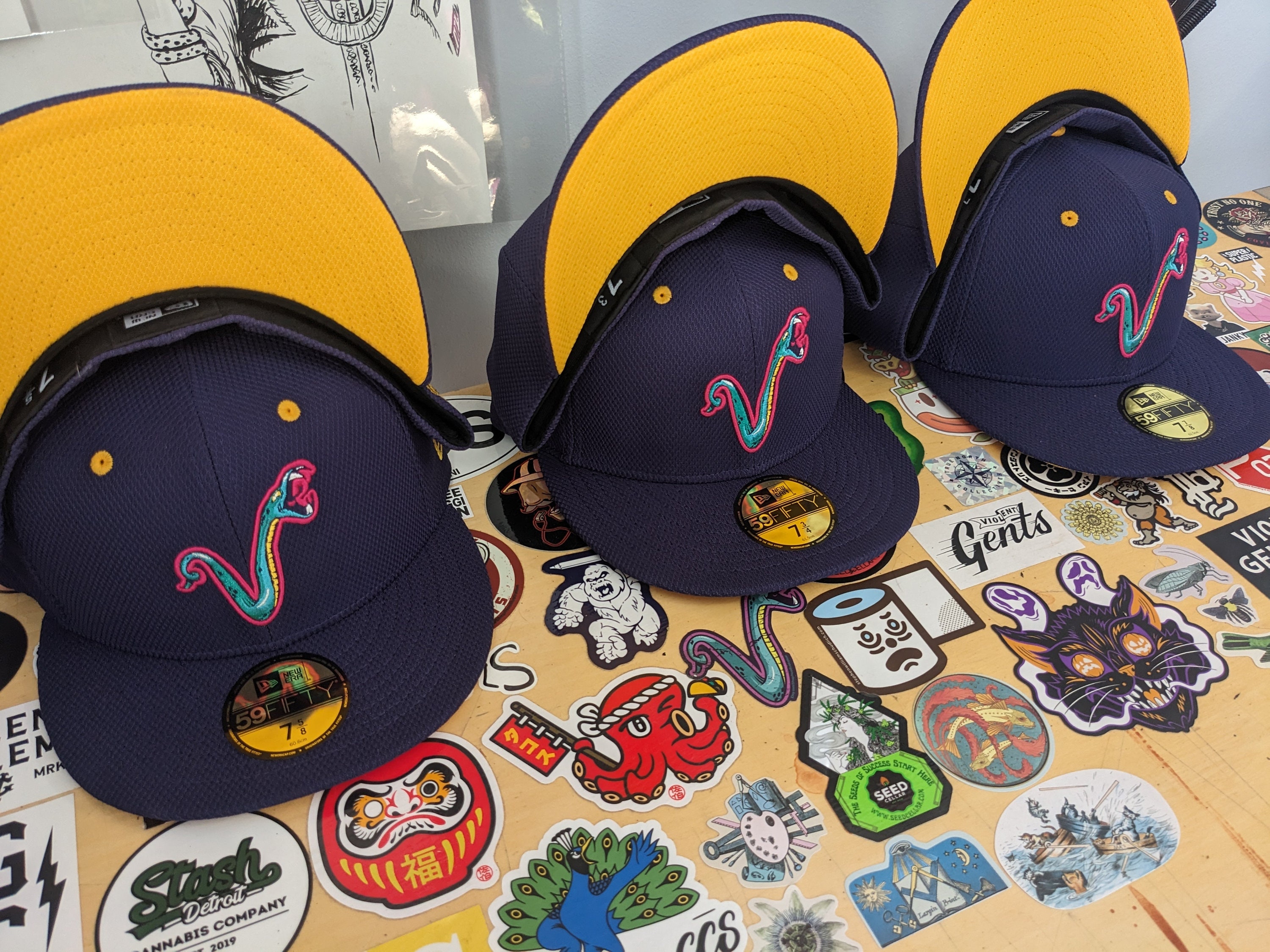 Vipers New Era 59FIFTY Fitted Hat - Etsy