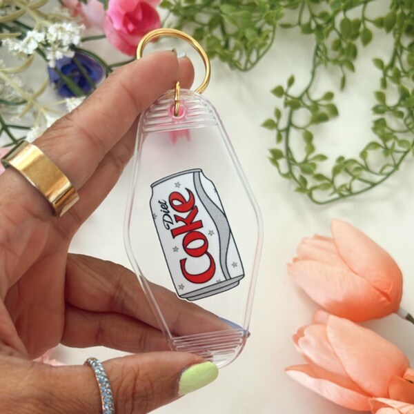 Coca Cola Keychain - Etsy