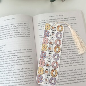 Spooky Cute Halloween Ghost Reading Bookmark With Tassel,adorable ...