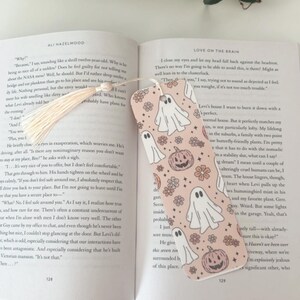 Spooky Cute Halloween Ghost Reading Bookmark With Tassel,adorable ...
