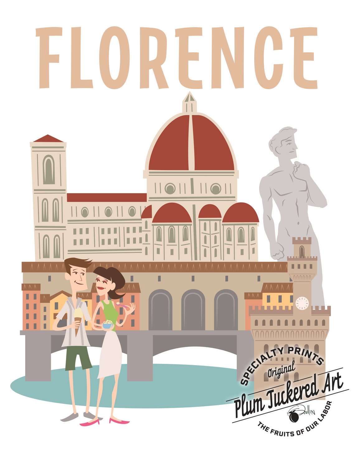 Florence, Italy/ INSTANT DOWNLOAD / Printable Wall Décor / Artwork ...