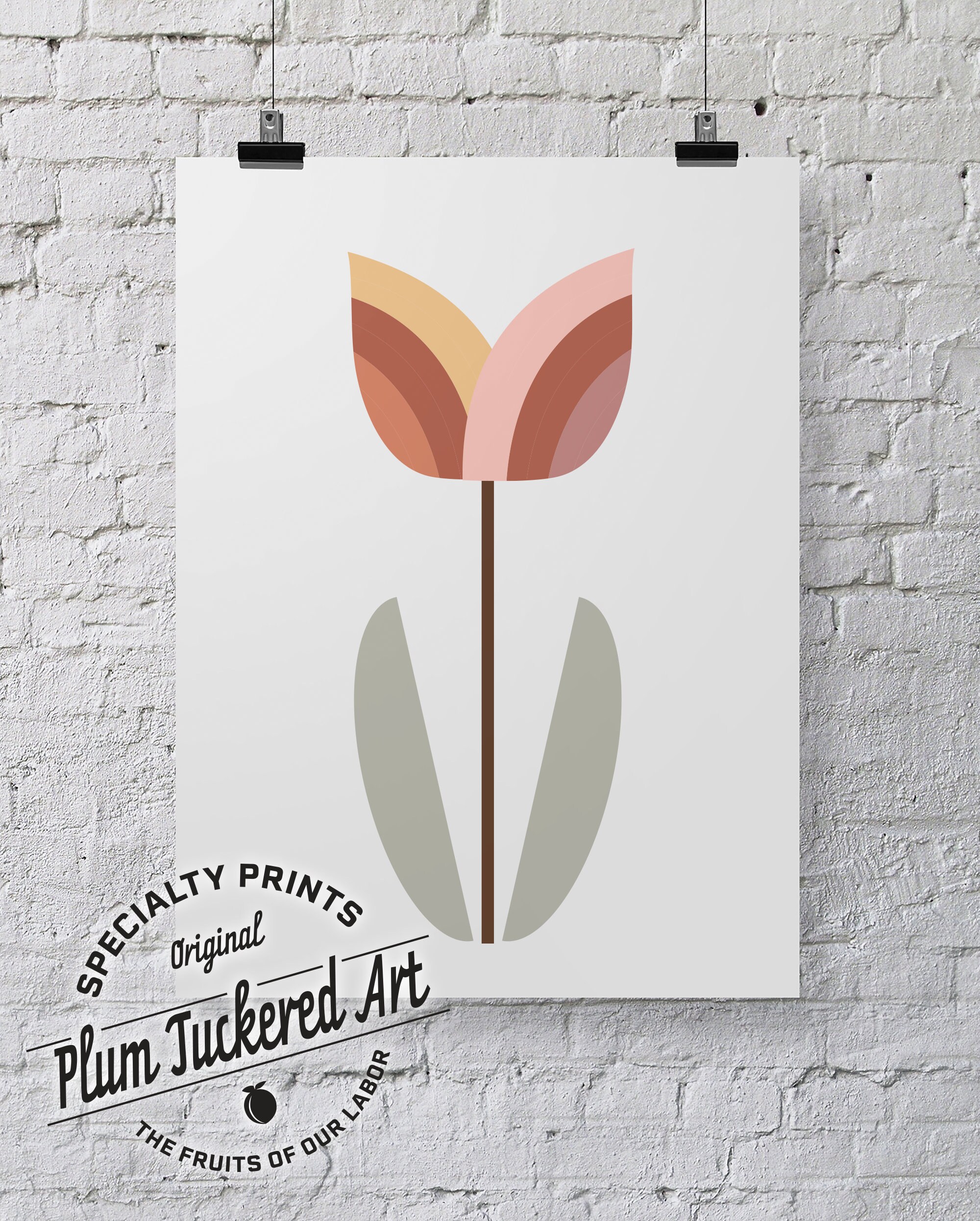 Boho Wall Art / INSTANT DOWNLOAD / Printable Wall Décor / Mid Century ...
