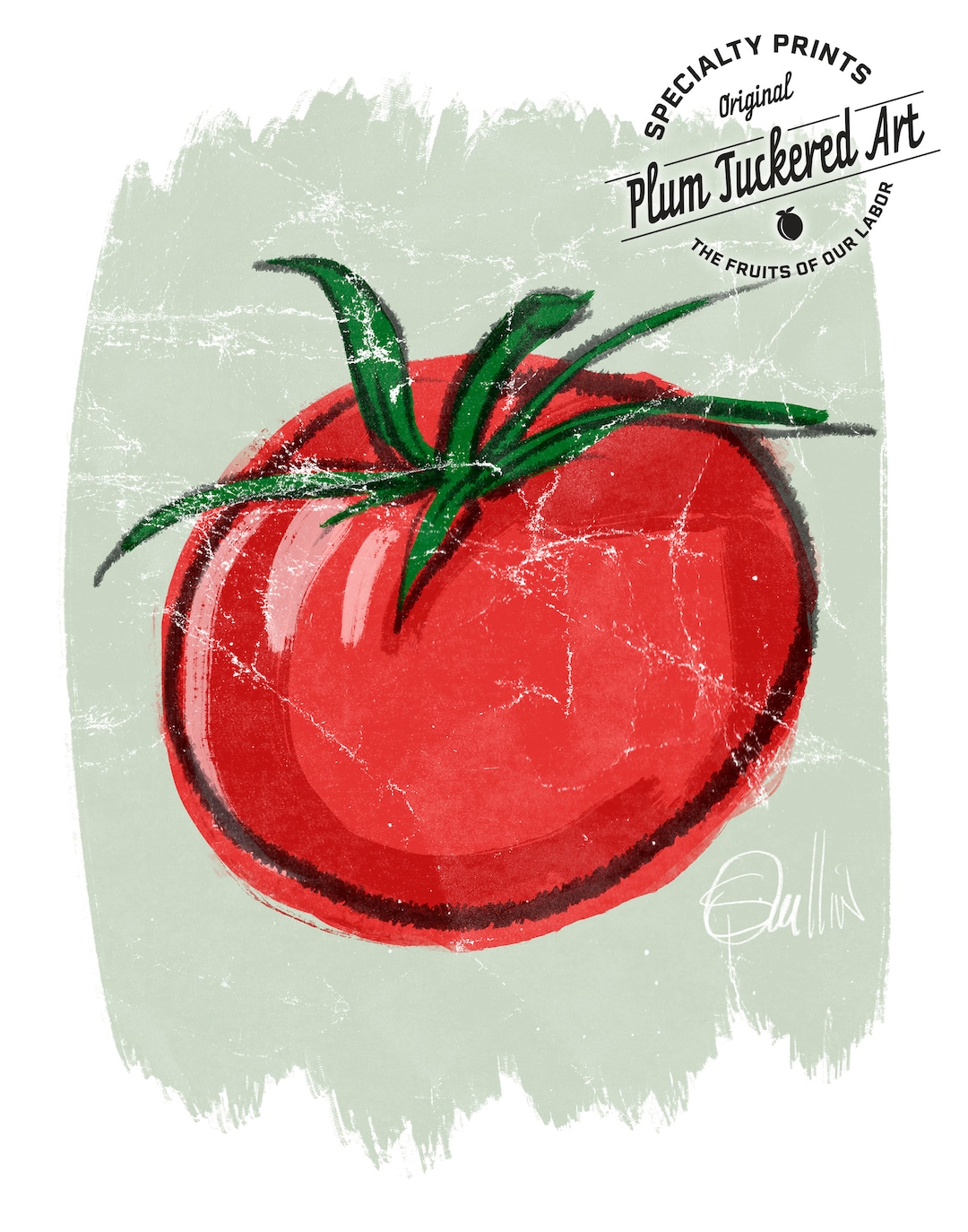 Tomato / INSTANT DOWNLOAD / Printable Wall Art / Kitchen Artwork ...