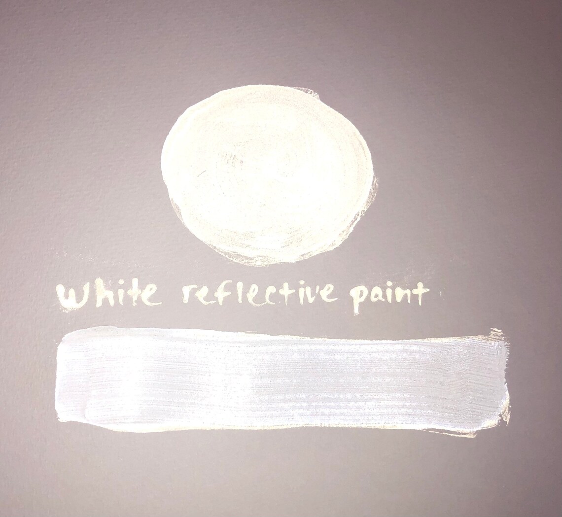 Reflective Paint - 8 Oz - High-visibility, Reflective, Paint Solution ...