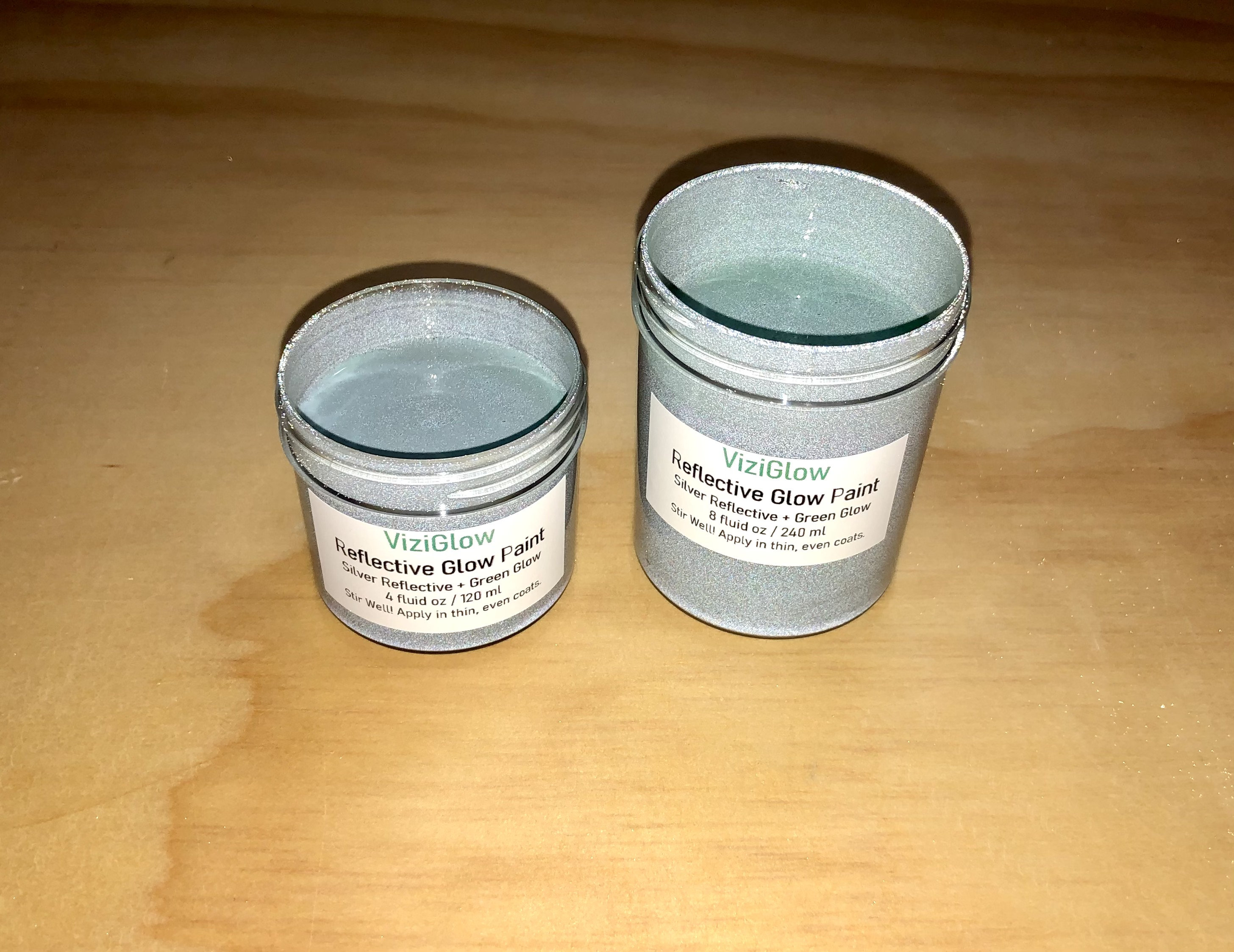 Reflective Glow Paint - Combo Reflect and Glow High-visibility Paint ...