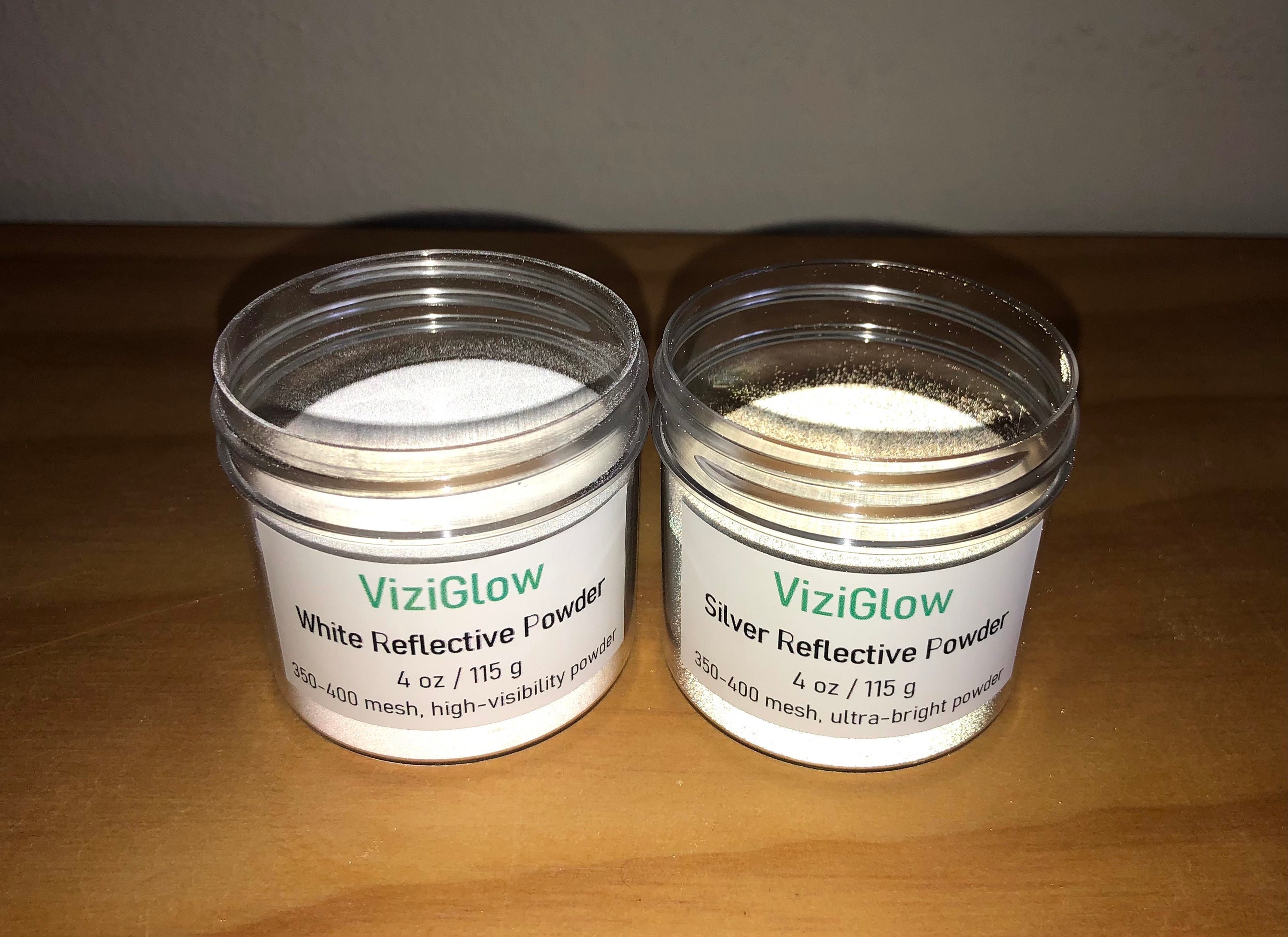 Reflective Powder 4 oz White and Silver High-visibility | Etsy