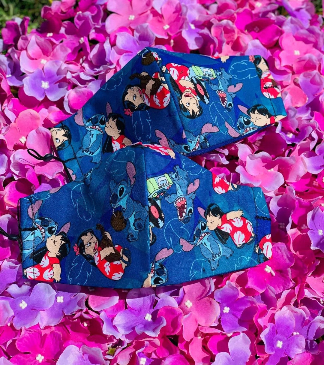 Lilo and Stitch Face Mask - Etsy