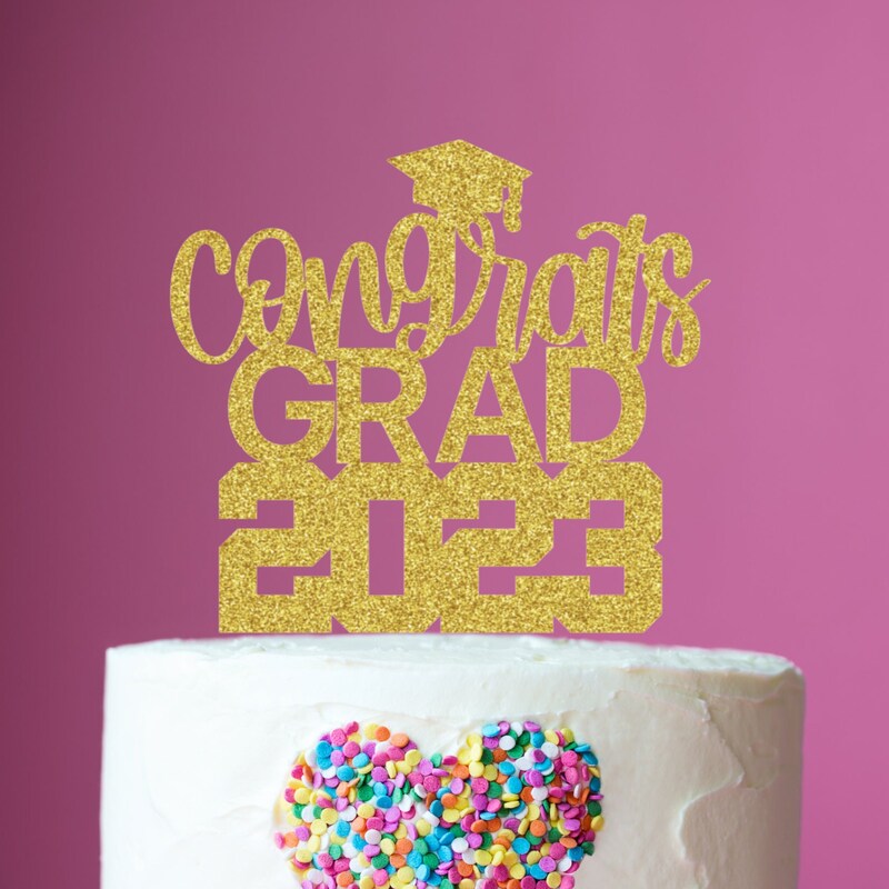 Graduation Cake Topper - Etsy