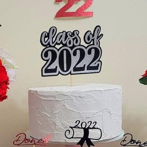 Class of 2024 Cake Topper Personalized Graduation Cake Topper ...