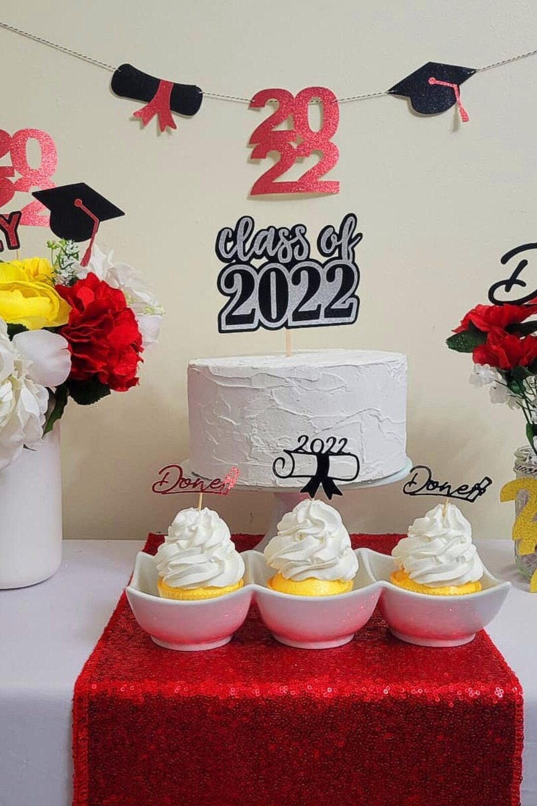 Class of 2024 Cake Topper Personalized Graduation Cake Topper ...
