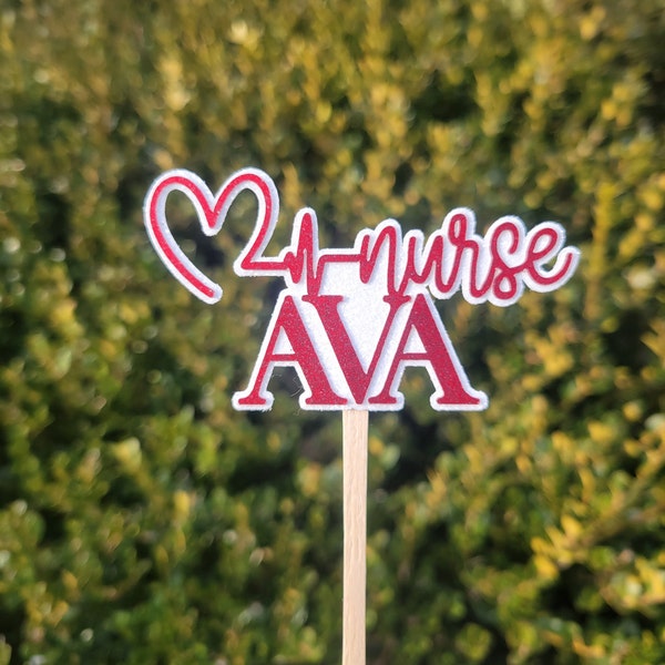 Nurse Cake Topper - Etsy