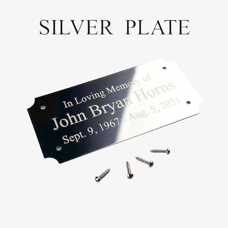 Trophy Engraving Name Plate - Etsy