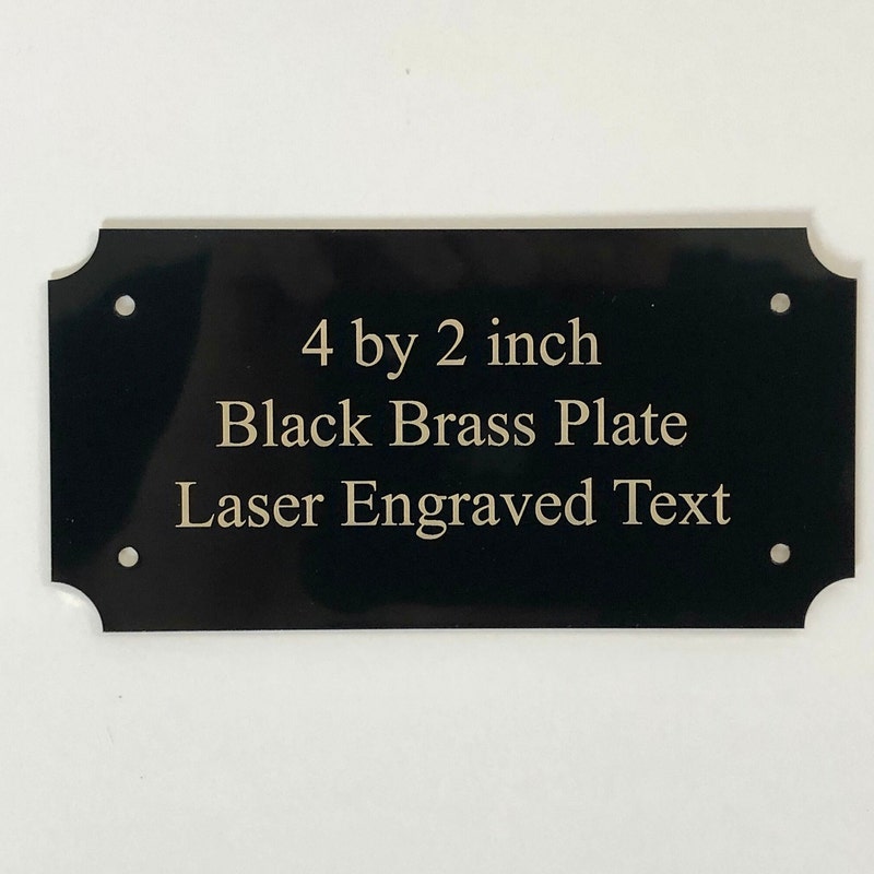 Engraved Plaque - Etsy