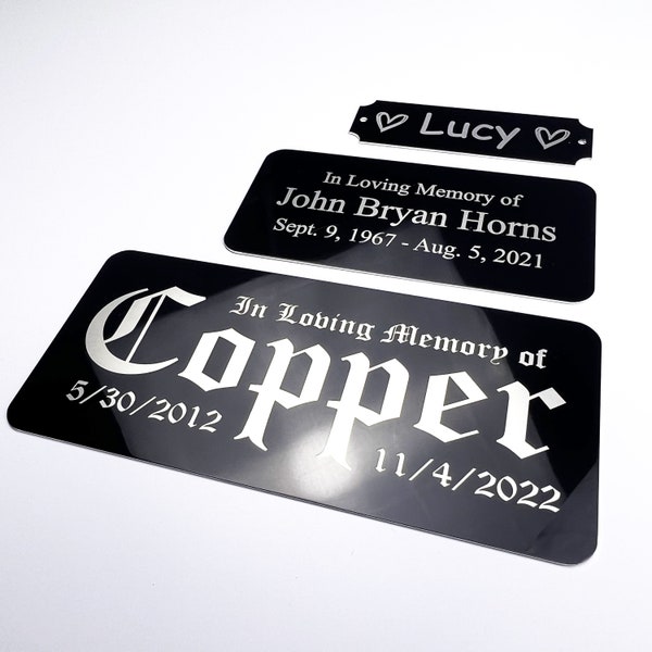 Custom Metal Engraved Name Plates - Etsy