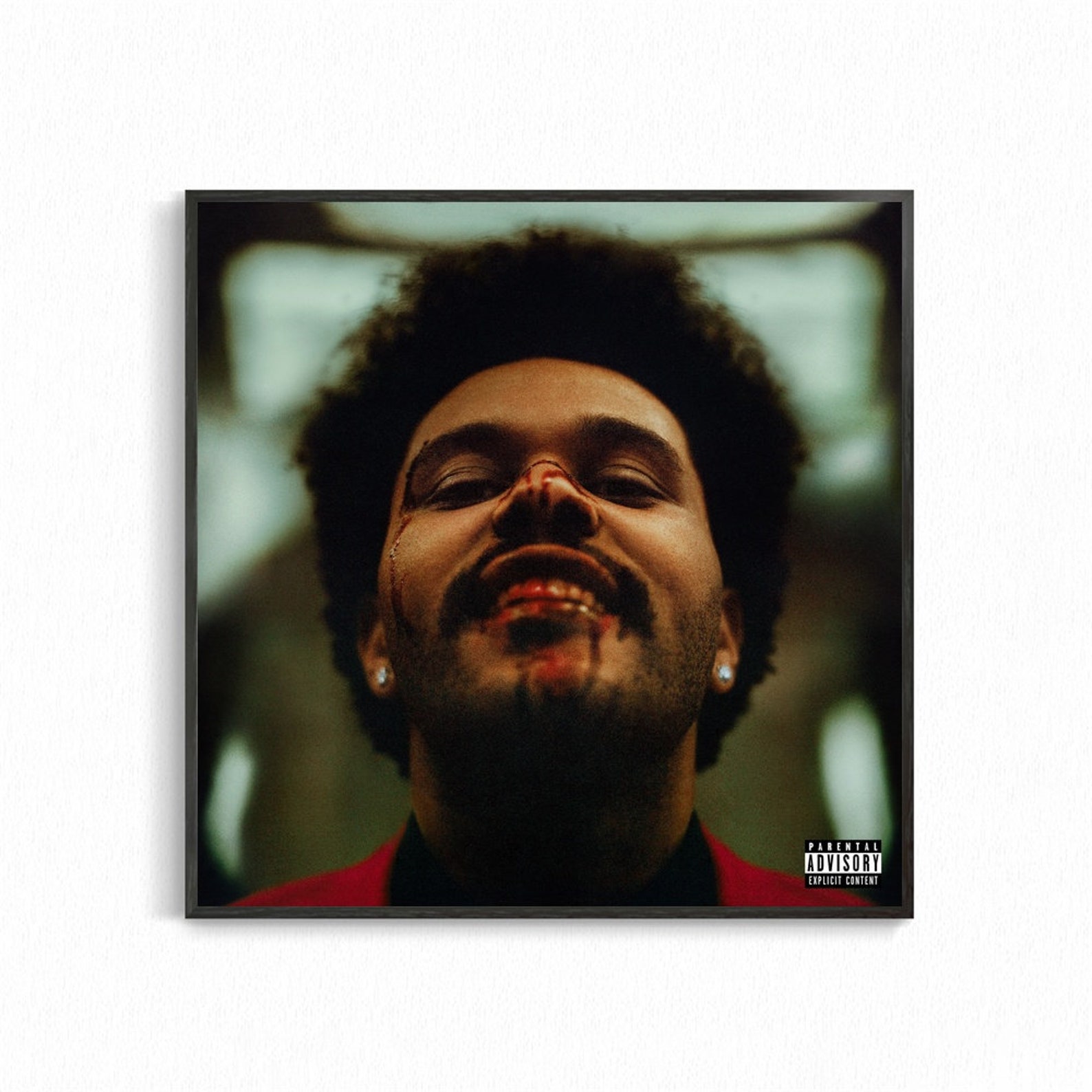 After Hours Poster Album Cover Art | Etsy