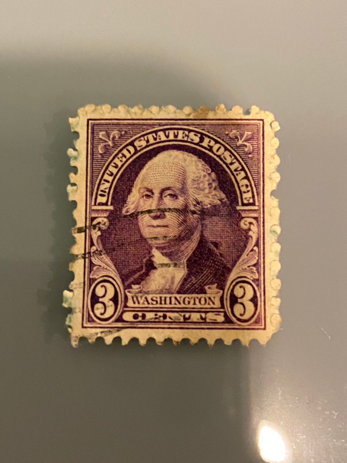 Rare Washington 3 Cent Stamp | Etsy