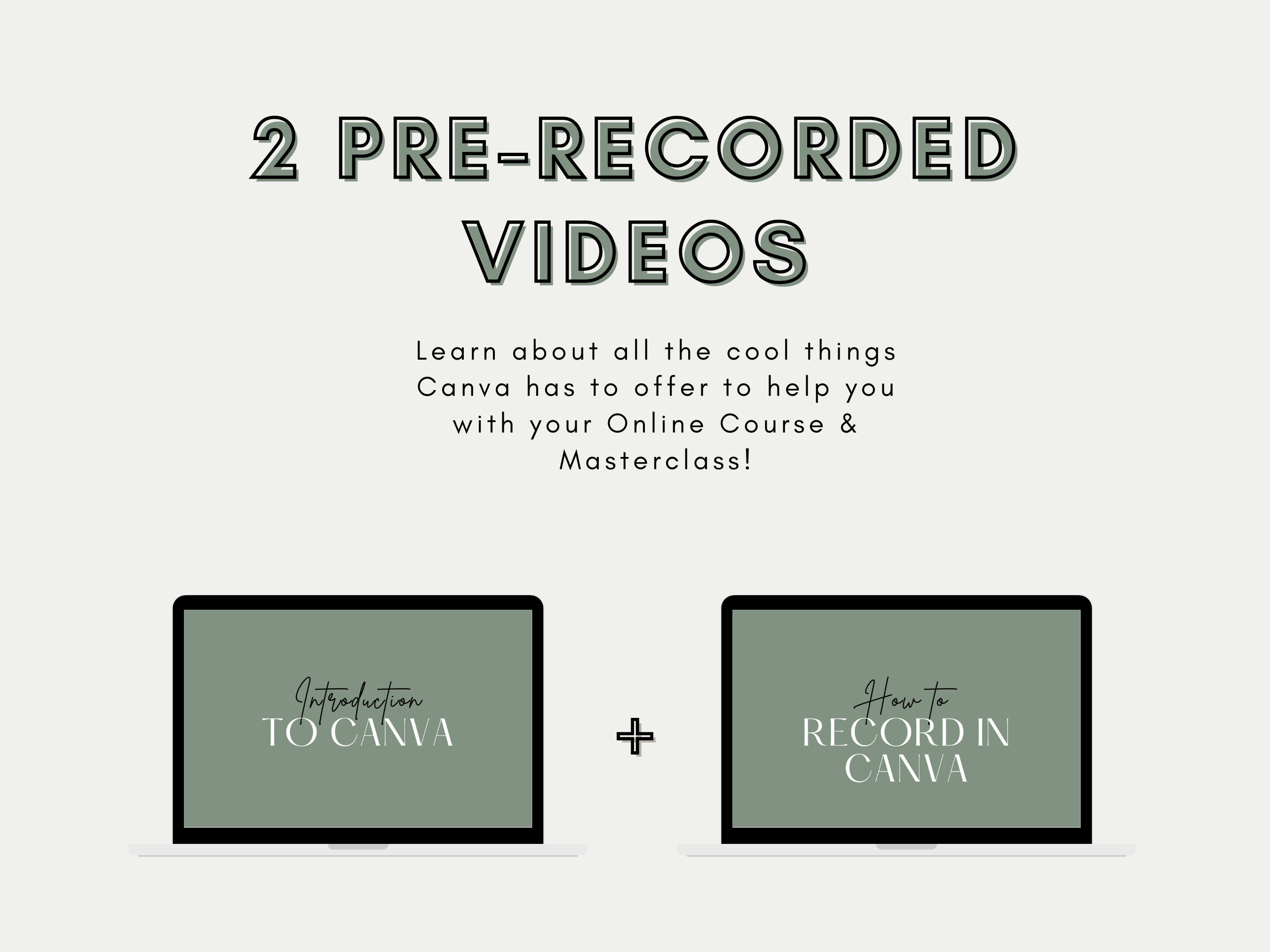 How to Design & Record in Canva Introduction Videos - Etsy