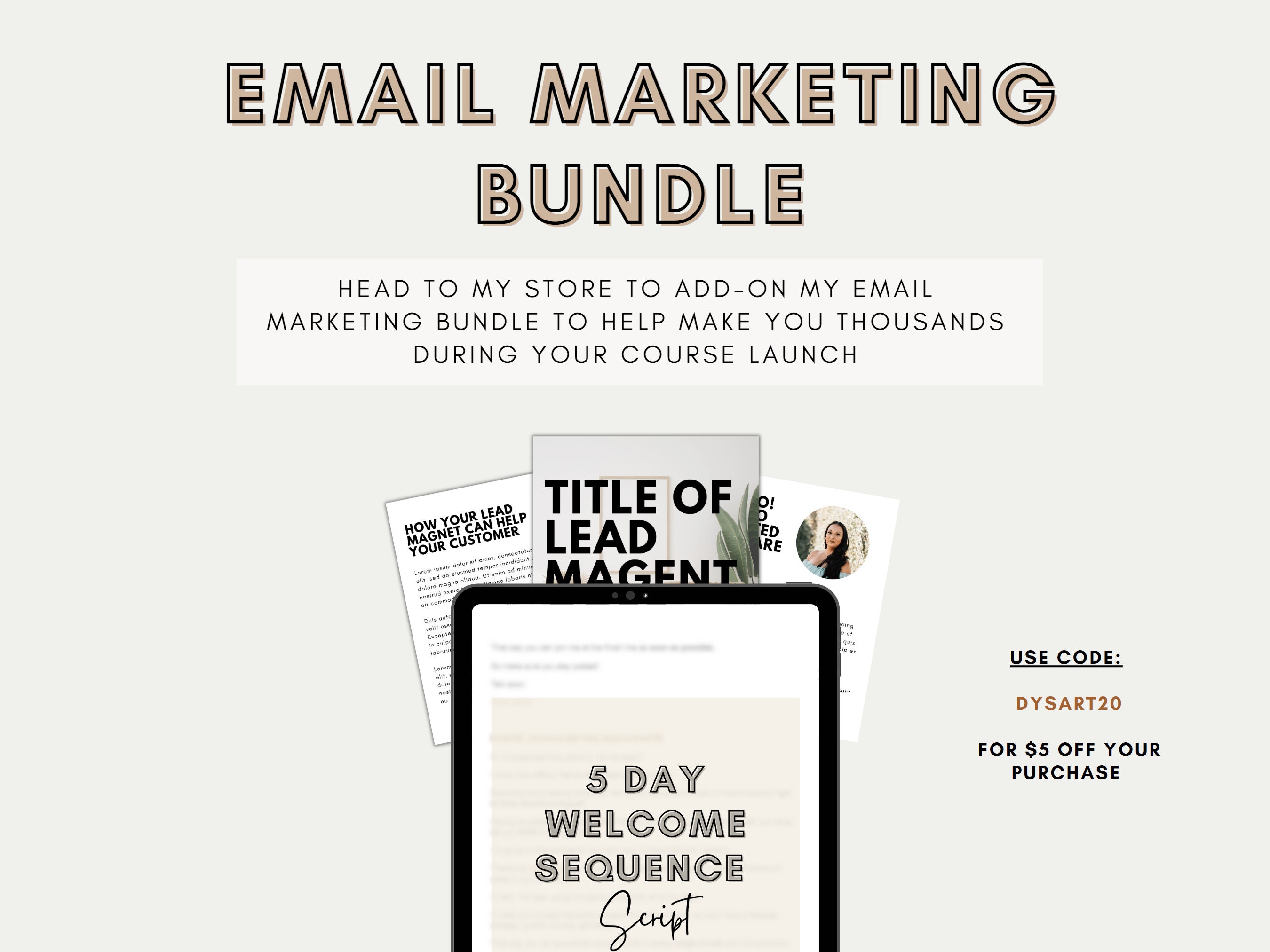 Course Creator Template Bundle, Course Creator Template, Course ...