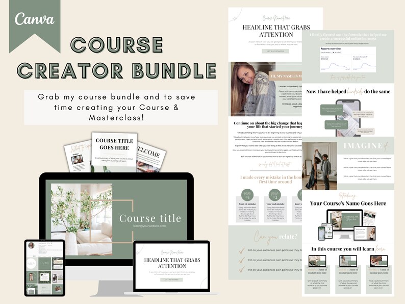 How to Design & Record in Canva Introduction Videos - Etsy