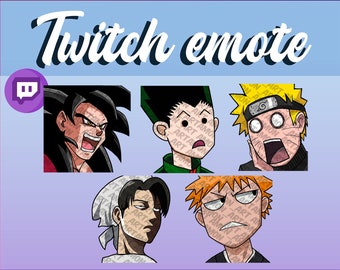 Bleach Emotes for Twitch - Etsy Australia