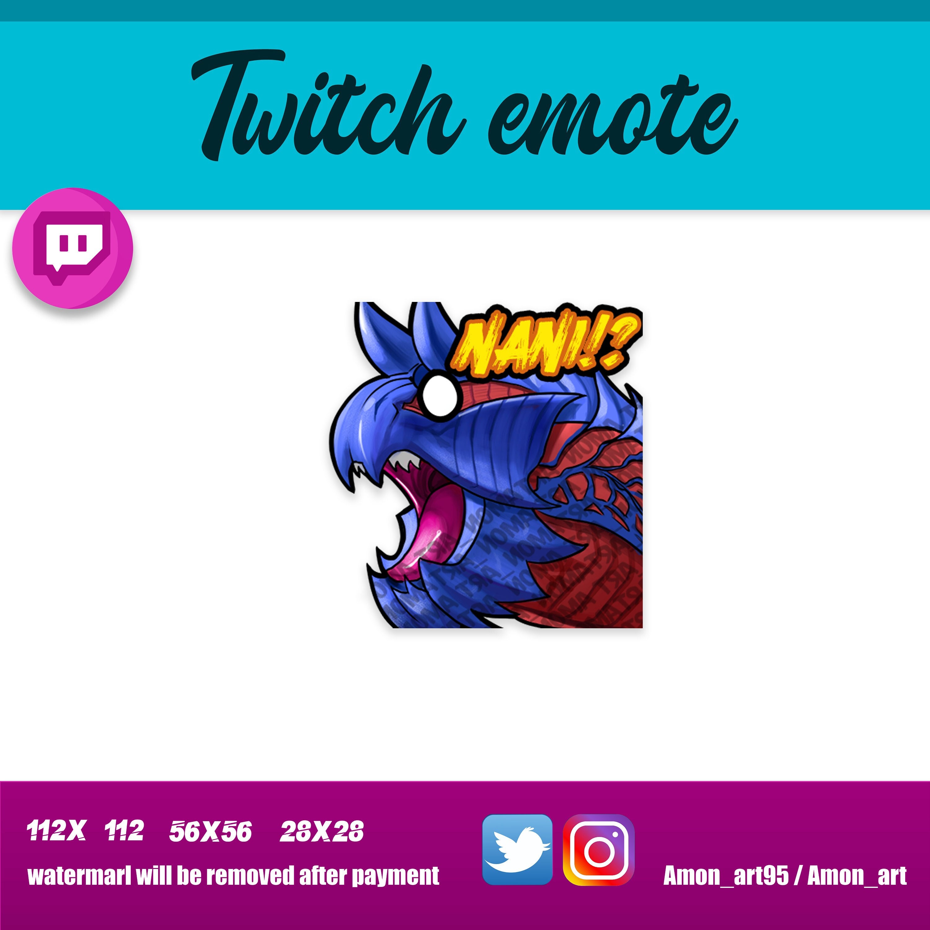 Monster Hunter Glavenus Emote Funny&cute Twitch//discord Emote - Etsy