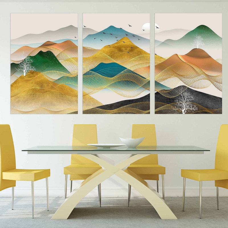 3 Panel Canvas - Etsy