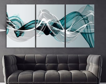 Modern Abstract Art Abstract Print Abstract Canvas Multi Panel Canvas ...