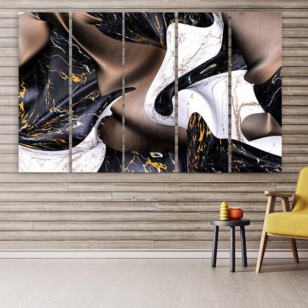 5 Piece Wall Art - Etsy