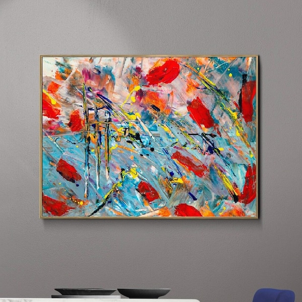 Abstract Wall Hanging - Etsy