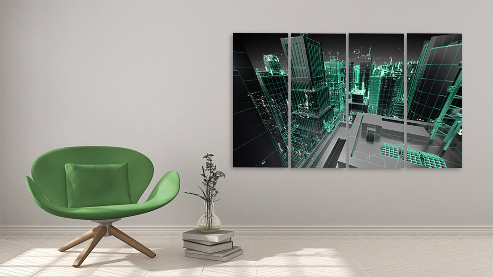 Architecture wall art paintings on canvas home wall decor | Etsy