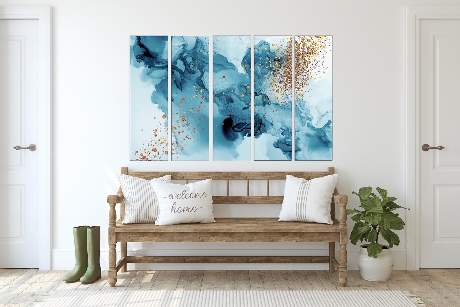 Abstract Wall Art Paintings on Canvas Abstract Art Print - Etsy