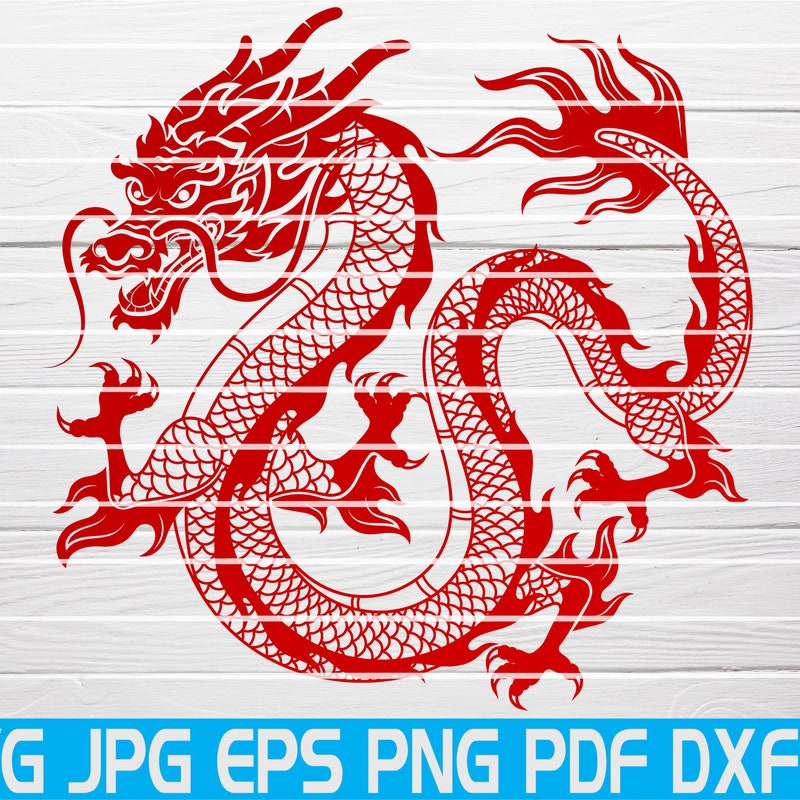 Chinese Dragon - Etsy
