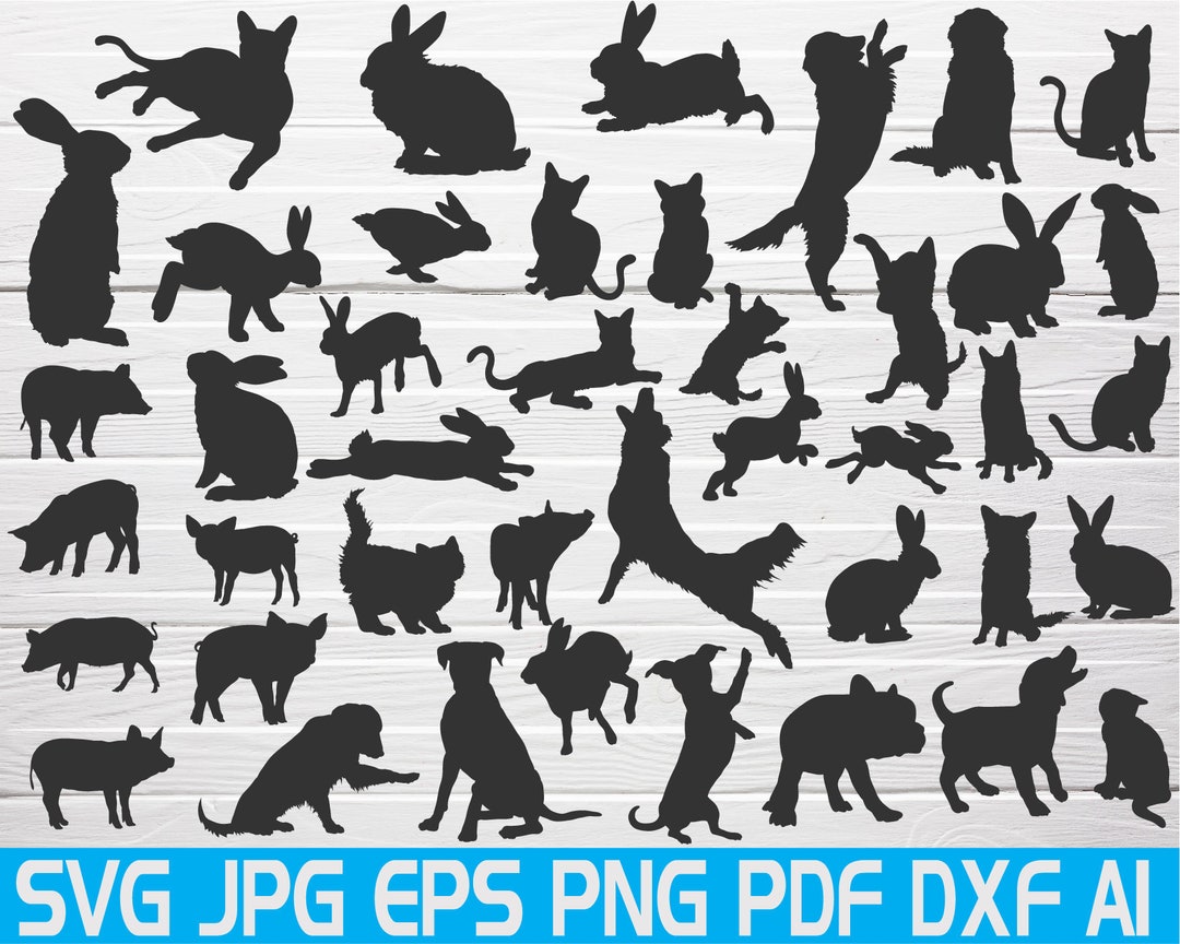 Pet Animals Svg Cut Files Pet Svg Bundle Animals Svg Bundle Svg Files ...