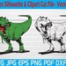 T-rex Svg Cut File T-rex Svg Trex Svg Dinosaur Svg T-rex Clipart T-rex ...