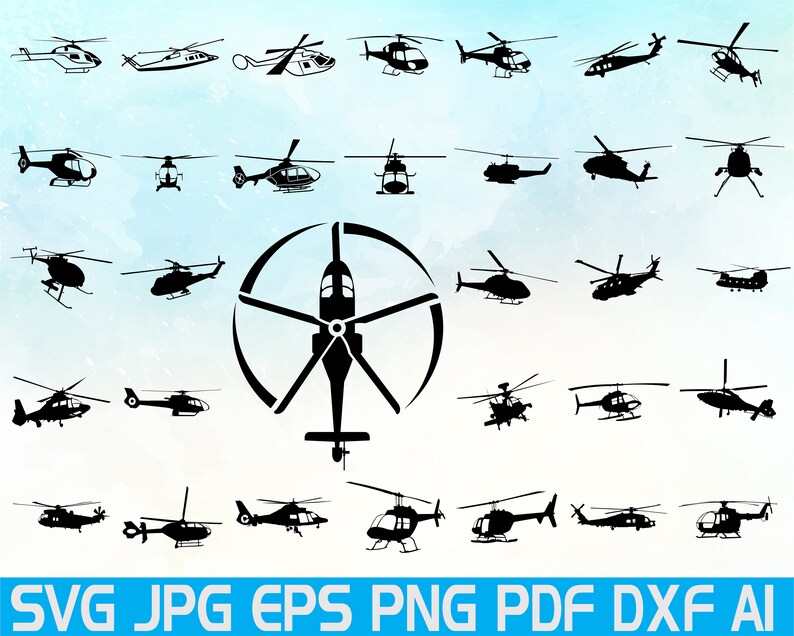 32 Helicopter Svg Aircraft Svg Airplane Svg Fly Svg Army - Etsy