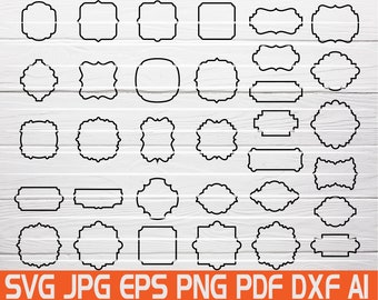 Frames SVG Tags SVG Label SVG Shapes Svg Frame & Borders Svg Tags Cut ...