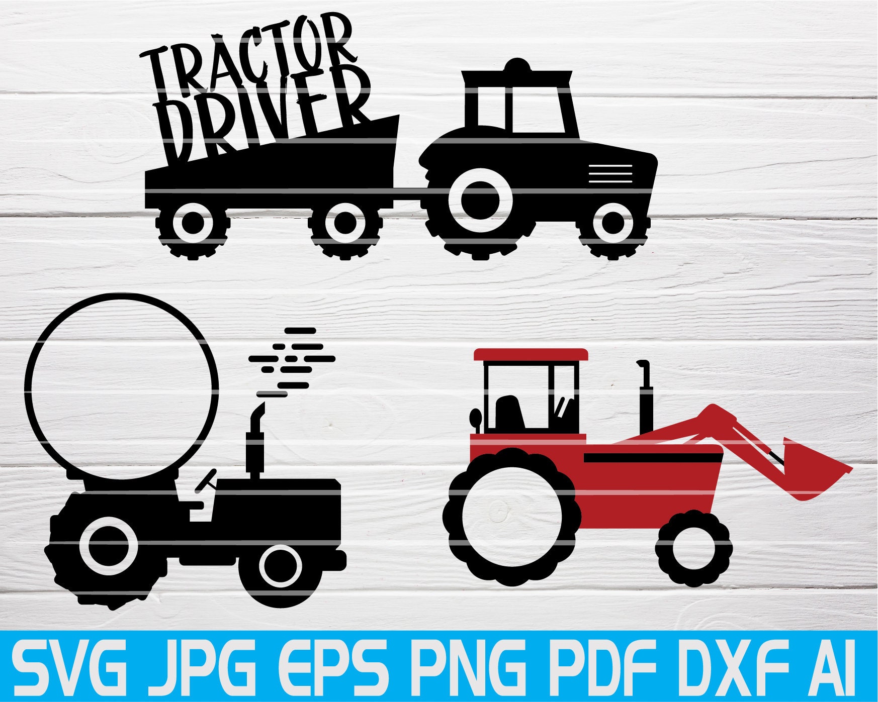 Tractor Svg Farm Svg Monogram Frame Svg Tractor Monogram - Etsy