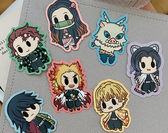 Anime Stickers Pack - Etsy